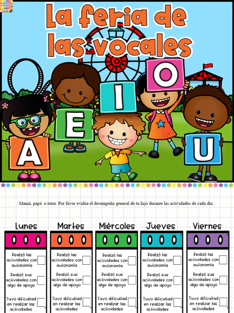 Actividades Interactivas con Vocales | PDF | Aprendizaje