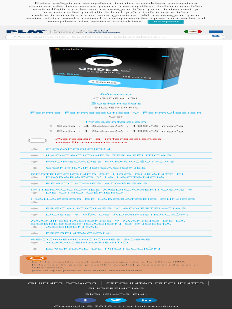 Osidea GL - PLM | PDF