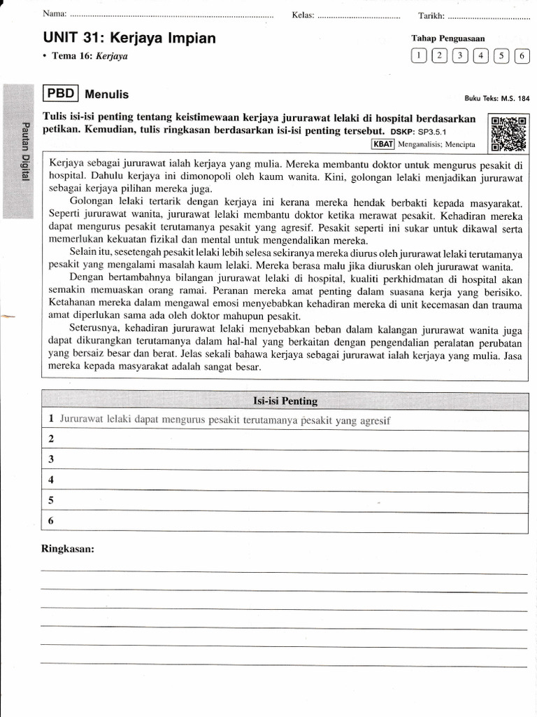 BUKU KERJA MUKA SURAT 64 | PDF