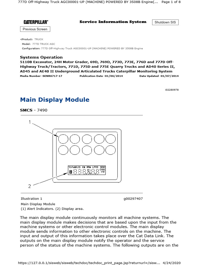 777D Monitoring System | PDF | Switch | Power Supply