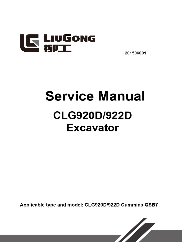 CLG920D - 922D Service Manual201506001-EN | PDF
