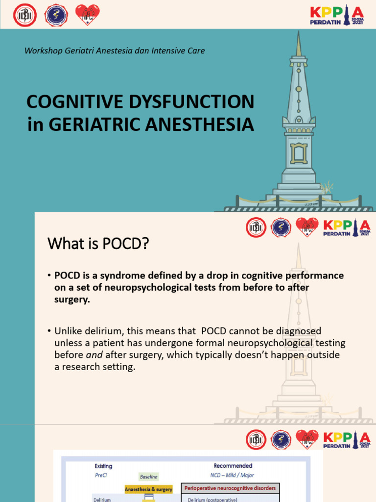 6 Cognitive Dysfunction Geriatric Anesthesia F Pdf Anesthesia