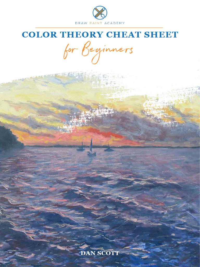 Color Theory Cheat Sheet For Beginners | PDF | Color | Hue