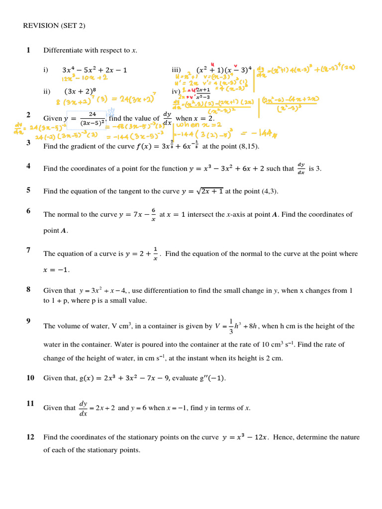 Revision Set2 St1 | PDF | Teaching Methods & Materials