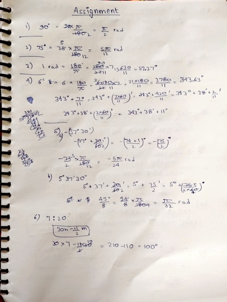 Trigo Assignment Class 11 Cbse | PDF