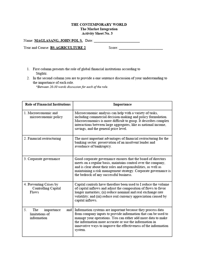 (Mondia, Jazz Harold) TCW - Lesson 3 Activity Sheet | PDF