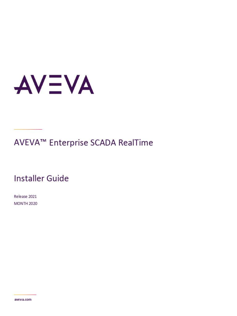 AVEVA Enterprise SCADA RealTime Installer Guide | PDF | Group Policy | Domain Name System