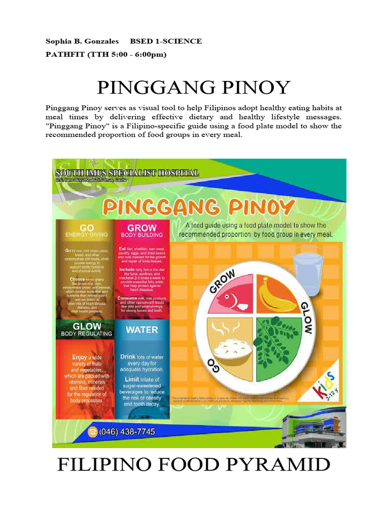 Pinggang Pinoy: Healthy Eating Guide | PDF