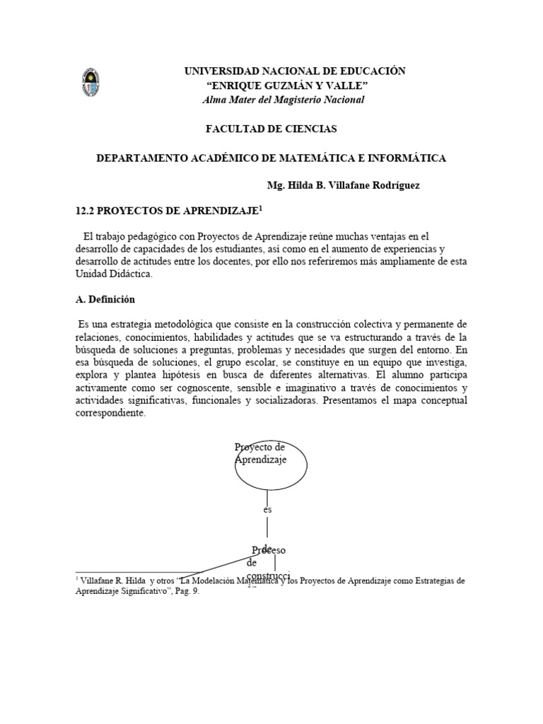 Proyectos y Módulos de Aprendizaje | PDF | Aprendizaje | Evaluación