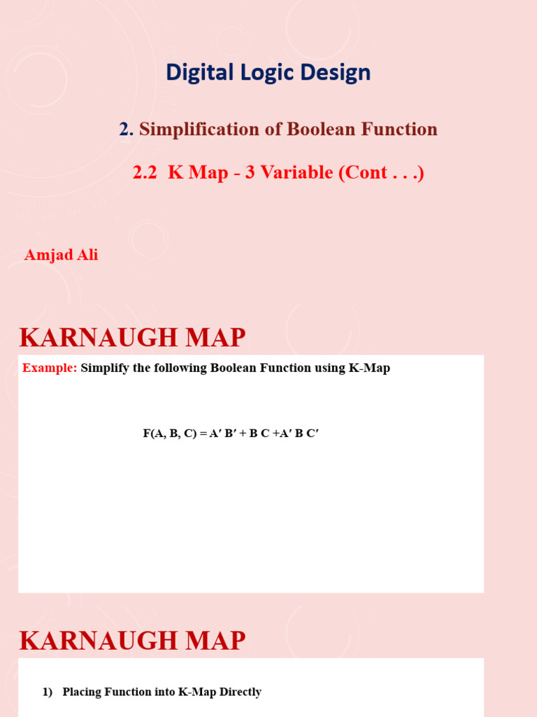 K-Map Simplification Guide | PDF | Computer Science | Arithmetic