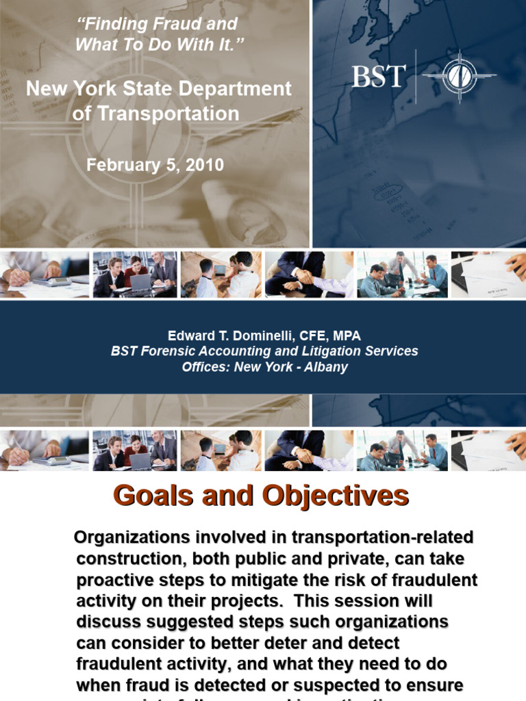 Finding Fraud and What To Do With It | PDF