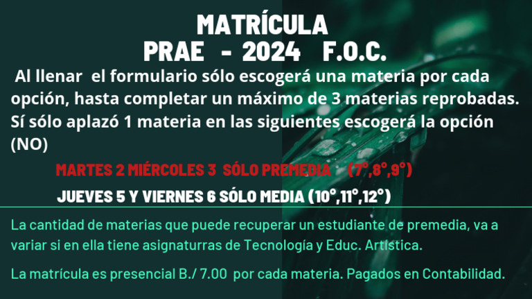 flyer prae 2024 | PDF