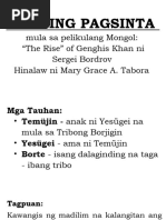 BASAHIN-MUNTING PAGSINTA (Dula Mula Mongolia) | PDF