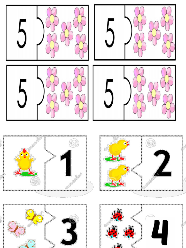 tarjetas numeros | PDF