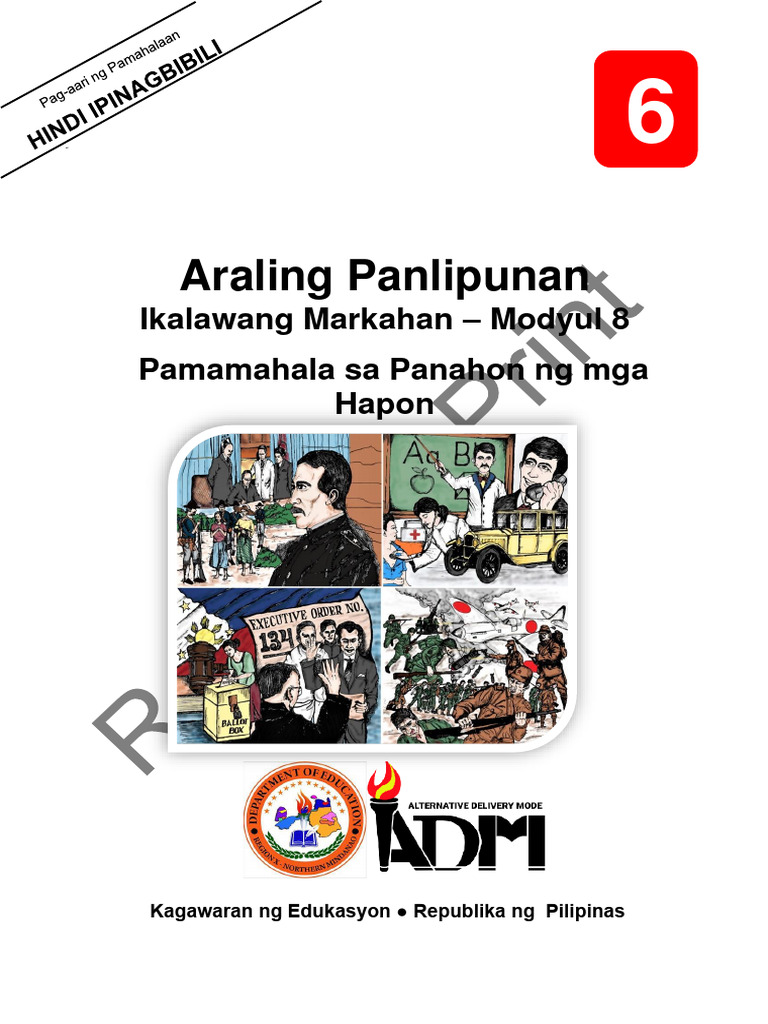 AP6 Q2 Mod8 EpektoNgPamamahalaSaPanahonNgMgaHapon v5 | PDF