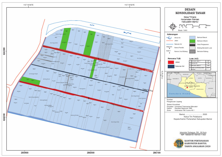 Desain Bidang KT A3 Berkas Fix | PDF