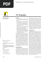 CT Urography: Techniques & Protocols | PDF | Ct Scan | Kidney