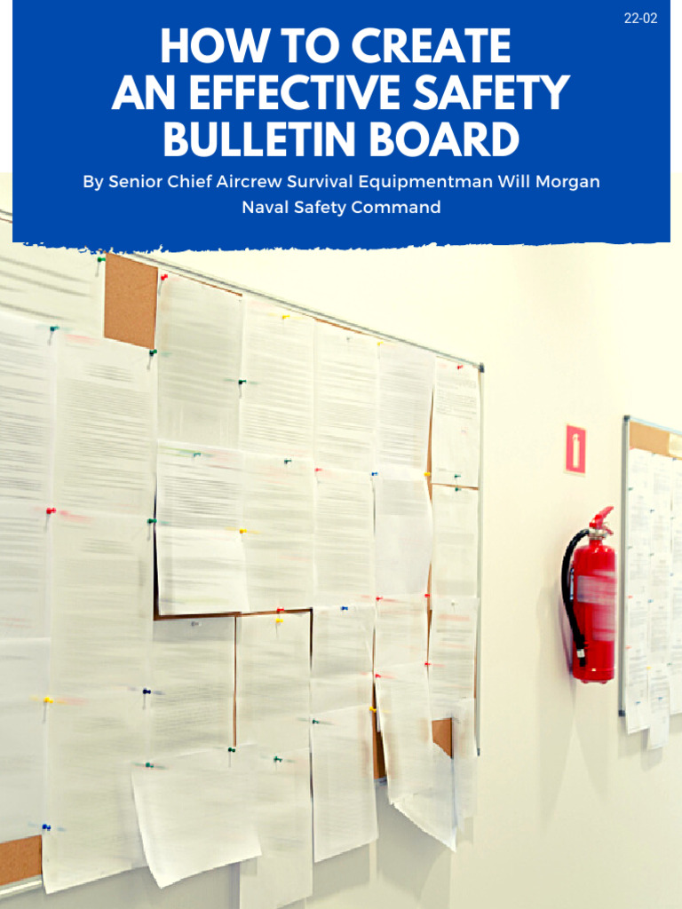 CNAF No2-How To Create An Effective Safety Bulletin Board | PDF
