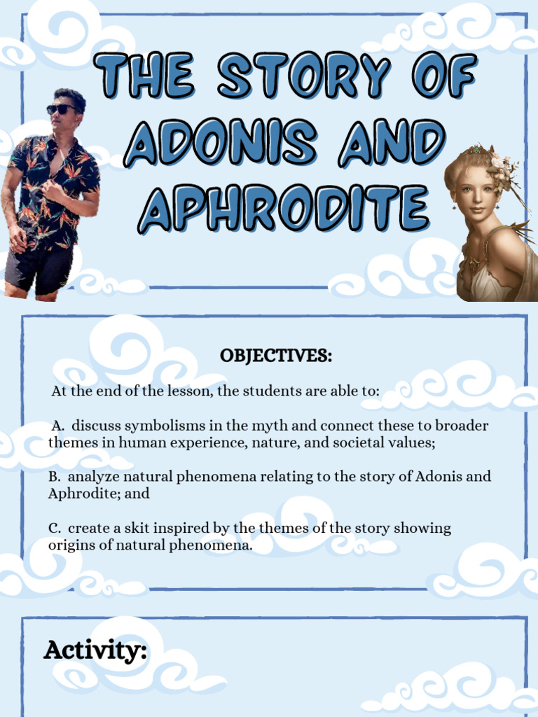 Adonis and Aphrodite: Myths and Themes | PDF
