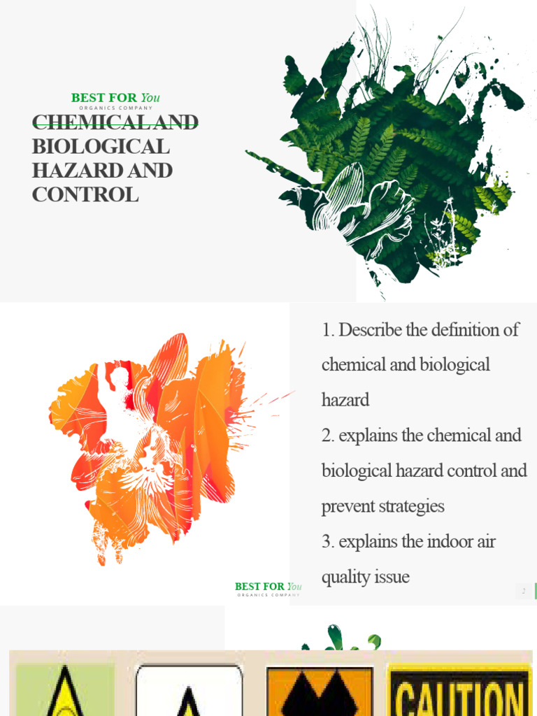 Chemical and Biological Hazard Control | PDF