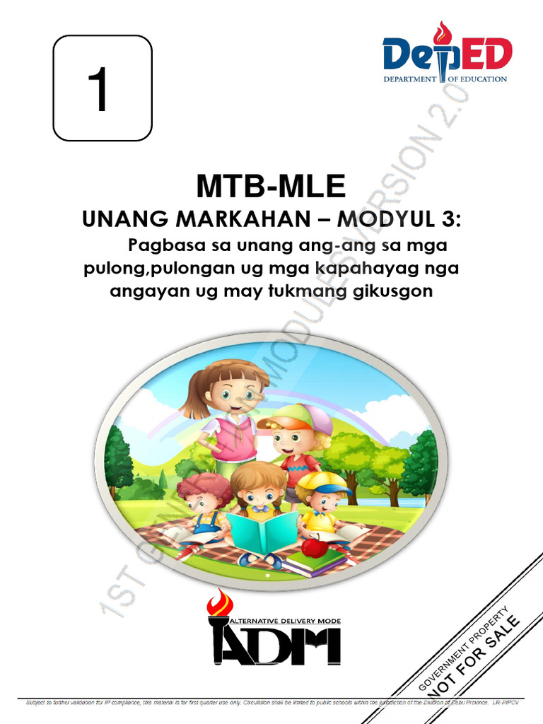 G1 3 Pagbasa Sa Unang Ang Ang Sa Pulong Pulongan Ug Mga Kapahayag Nga ...