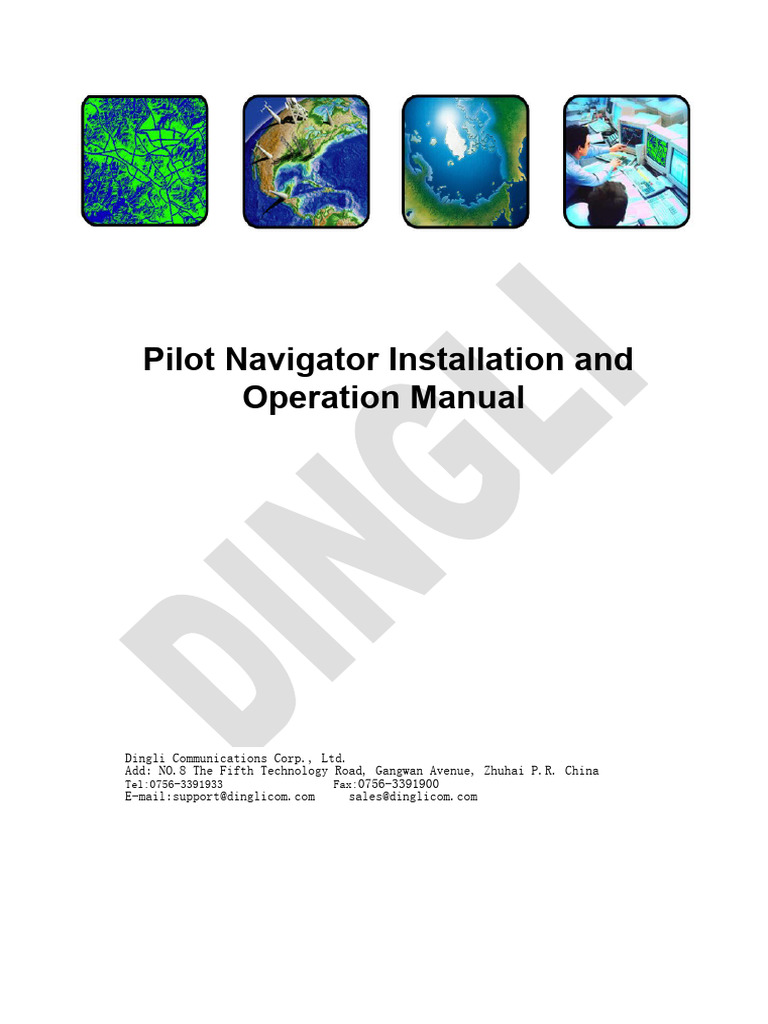 ANMS Pilot Navigator Instalaltion and Operation Manual | PDF