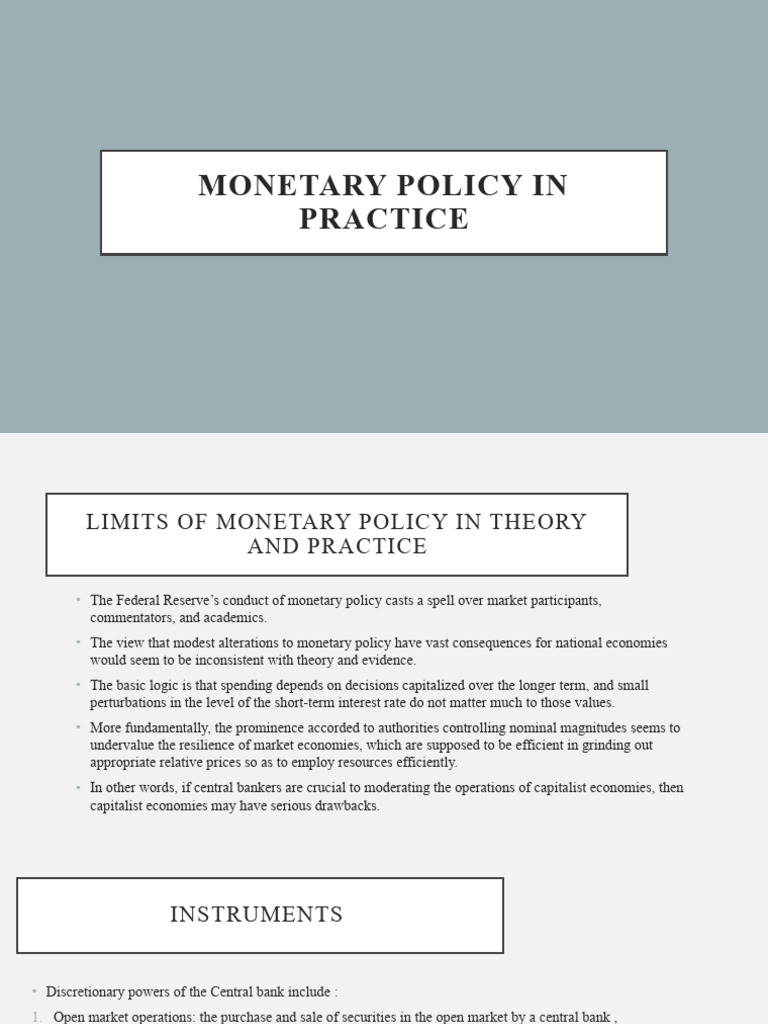 Monetary Economics | PDF