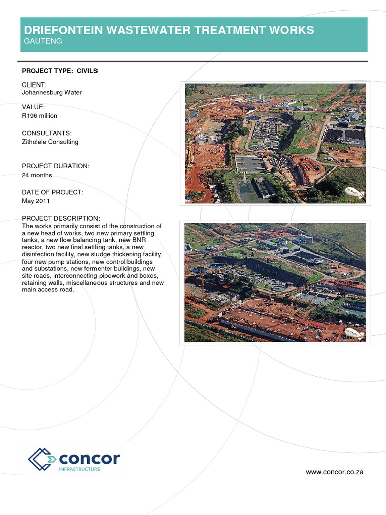 Driefontein-WWTW-1 | PDF