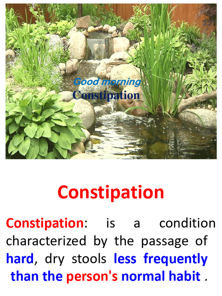 Constipatio 2022-23 | PDF | Constipation | Hemorrhoid