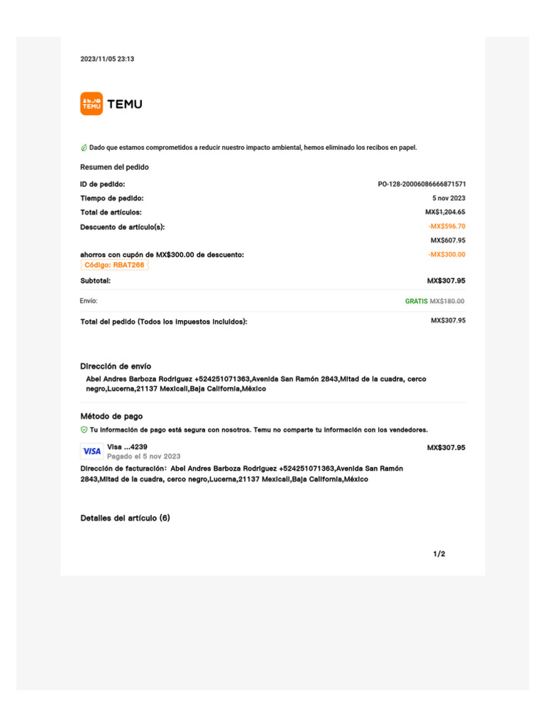 Print For TEMU | PDF