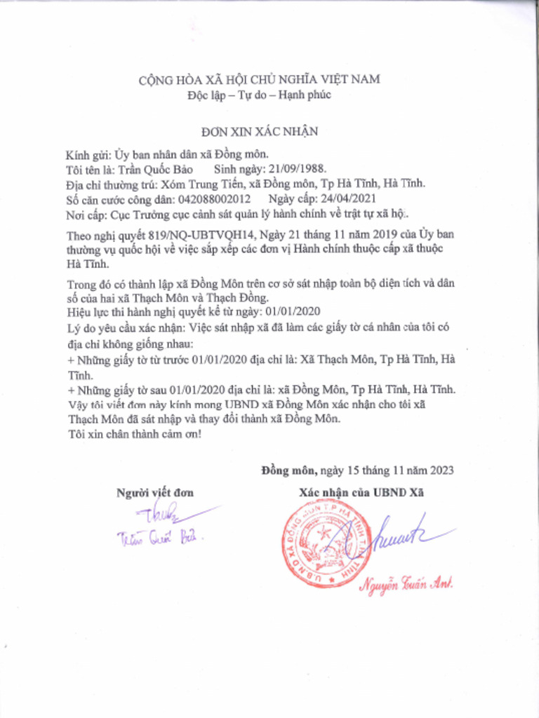 Giai Trinh Dia Chi | PDF