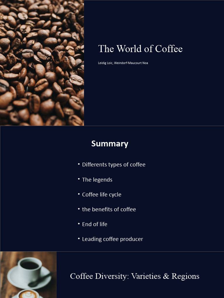 The World of Coffee | PDF