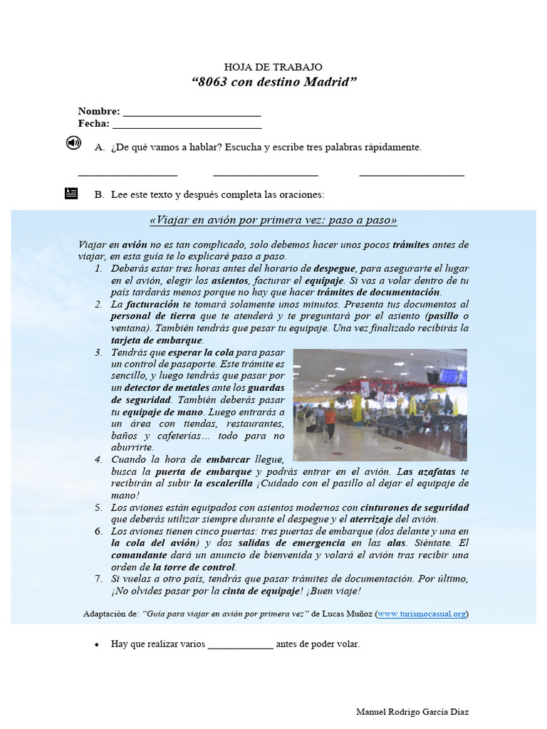 Futuro Aeropuerto | PDF | Aeropuerto | Auxiliar de vuelo