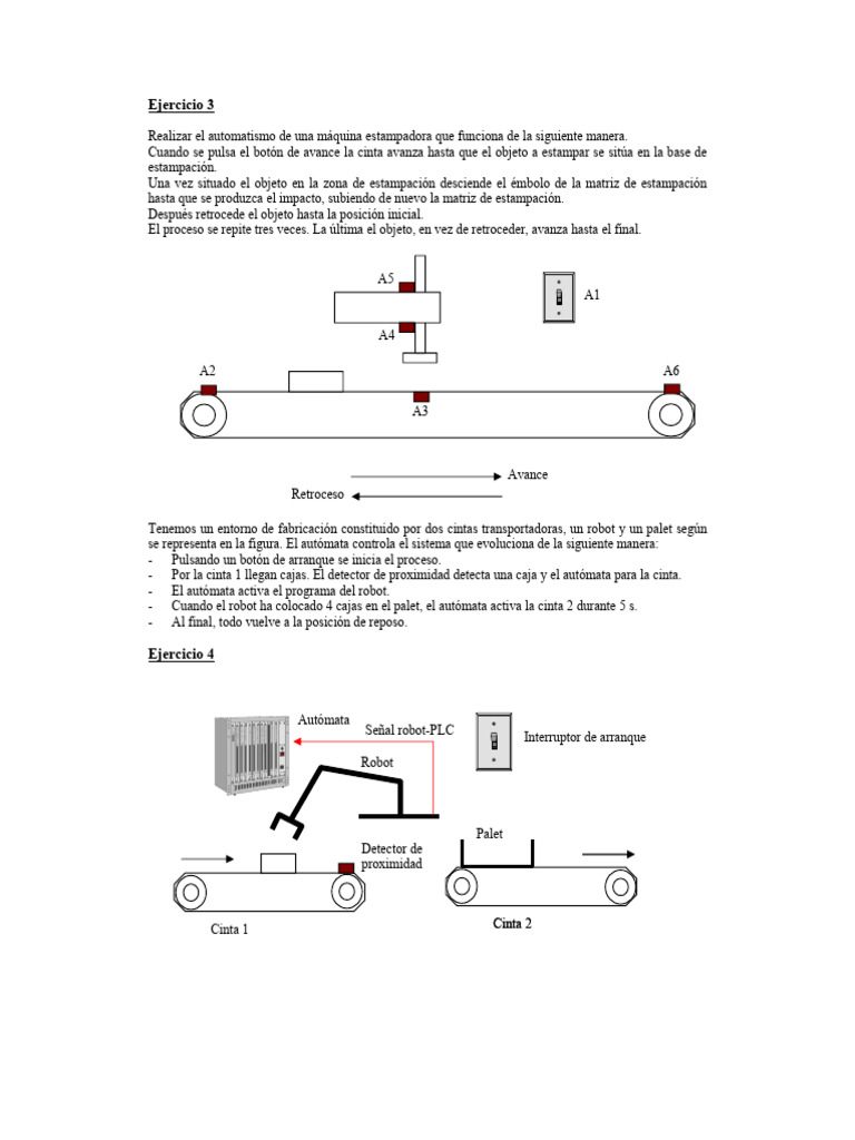 Ejercicios 3 y 4 | PDF