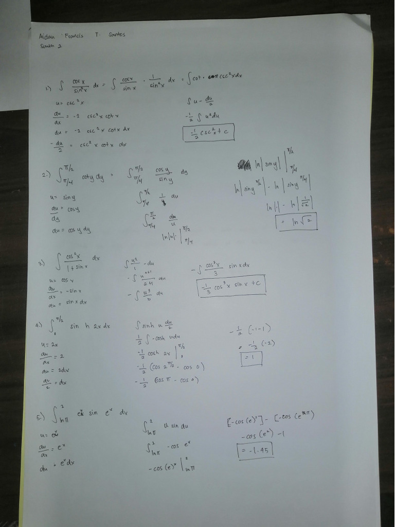 Cal2 Assignment | PDF