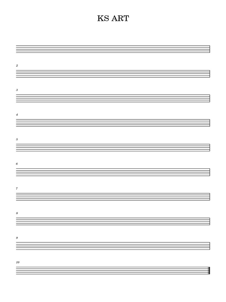 Pieciolinia - 10 Linijek | PDF