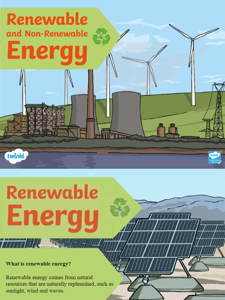 T2 G 511 Renewable and Nonrenewable Energy Information PowerPoint - Ver - 6 | PDF