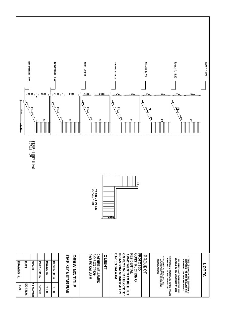 Stair Key & Stair Plan | PDF