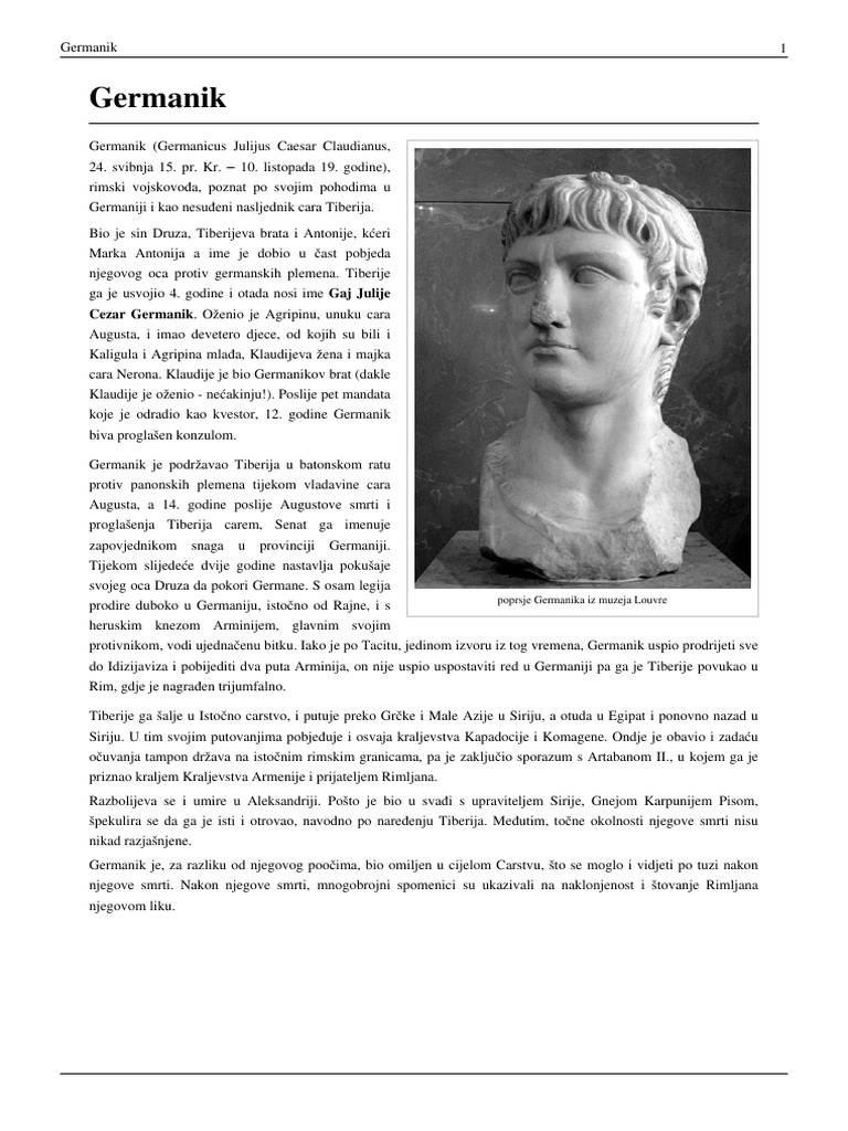 Germanik | PDF