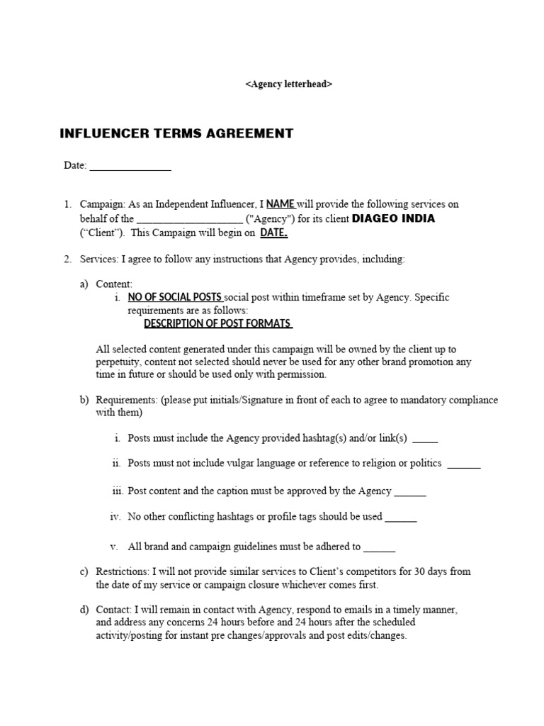 Sample Declaration Template - Docx 1 | PDF