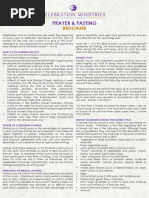 3-Day Esther Fast Guidelines | PDF | Prayer | Drink