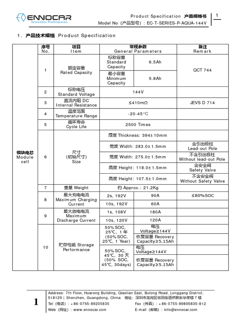 EC-T-SERIES-P-AQUA-144V_DATASHEET | PDF