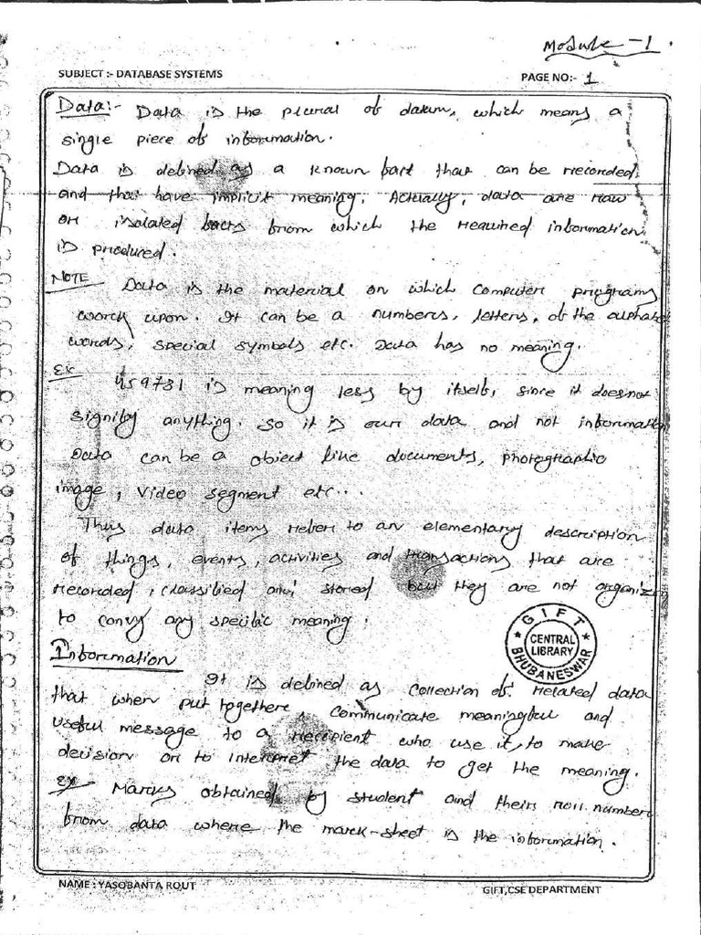 DBMS Maybe Some Mods | PDF