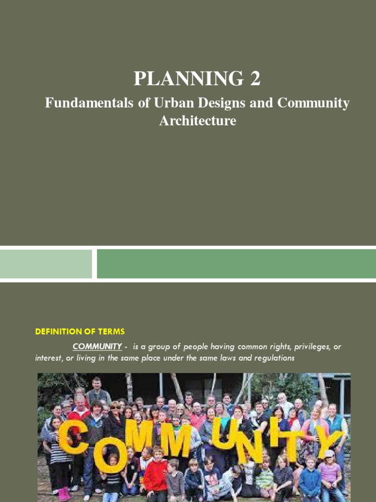 1.0-2.0-Introduction-to-Urban-Design-Community-Planning | PDF