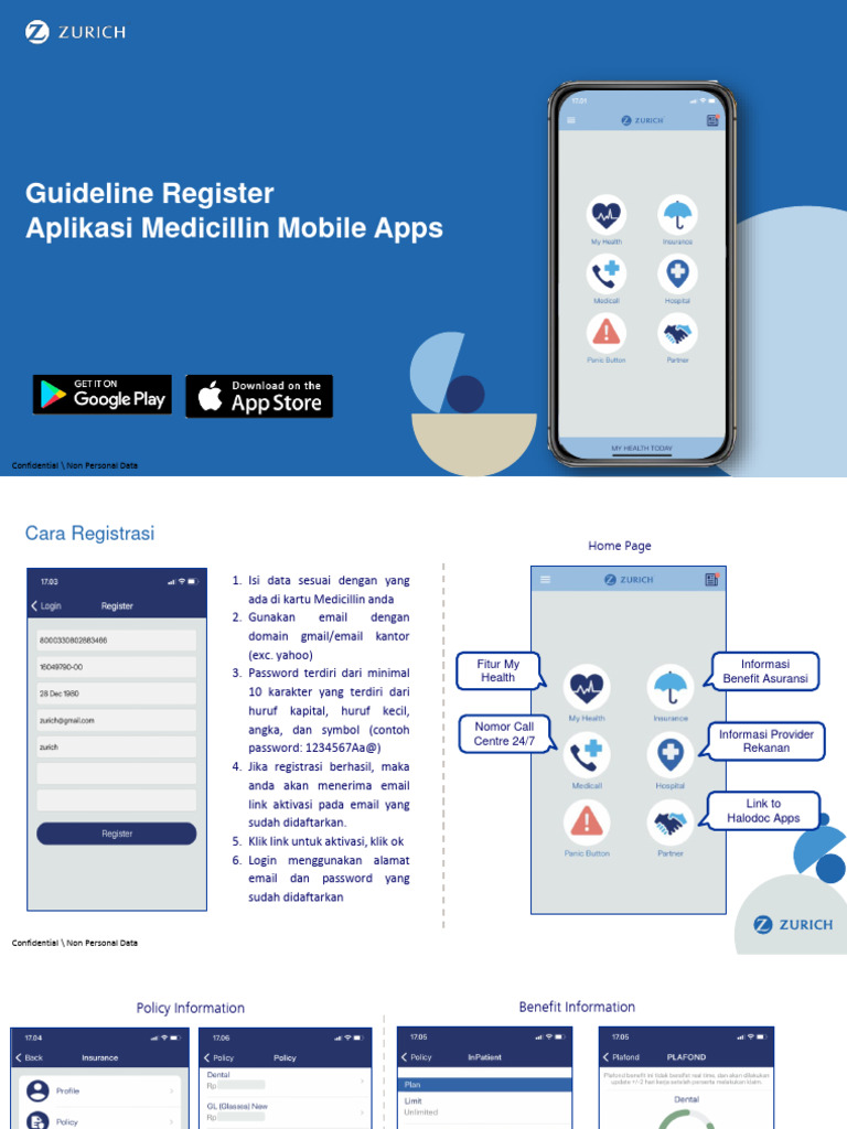 Medicillin Guideline With Ecard Registration | PDF