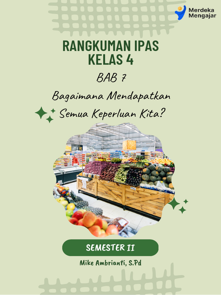 IPAS 4 Bab 7 | PDF