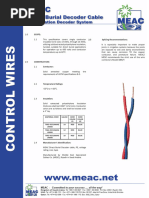 Mesc Instrumentation Data Sheet | PDF | Wire | Insulator (Electricity)
