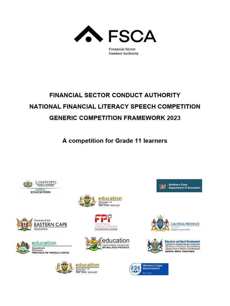 Fsca Speech Competition Framework 2023 - 1 | PDF | Entrepreneurship | Vocabulary