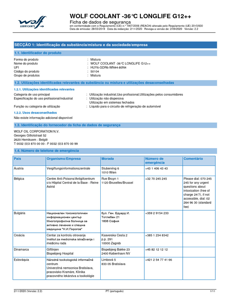 Líquido de Arrefecimento G12 Evo VW TL-774G | PDF