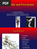 Footand Ankle Anatomy Labeling Lab | PDF | Foot | Ankle
